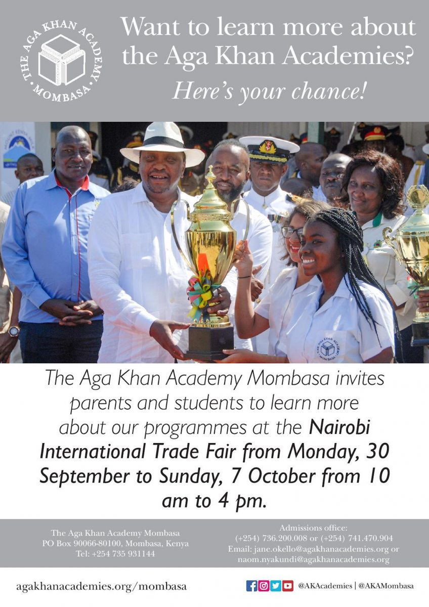 Admissions visit to Nairobi International Trade Fair | Aga Khan Academies